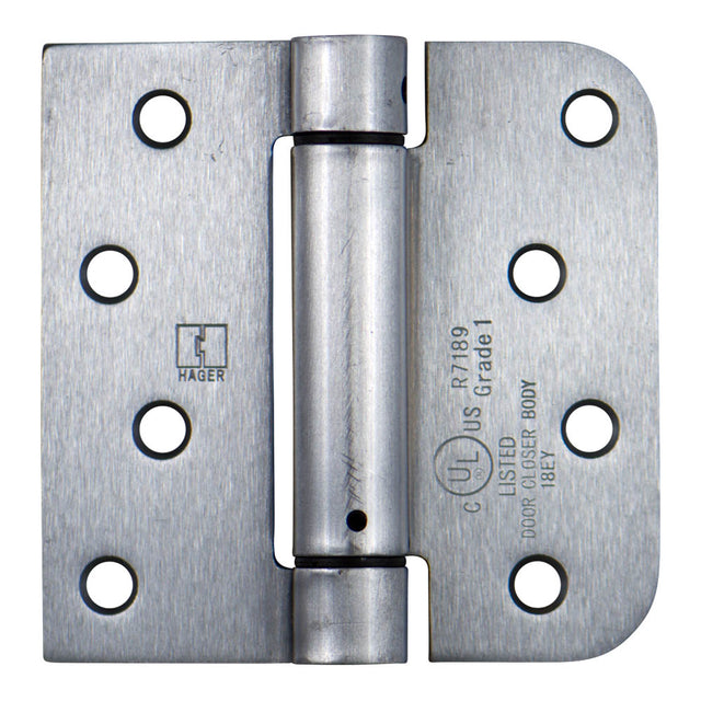 Hager 5/8" Radius Combination Corner Spring Hinge | HardwareSource
