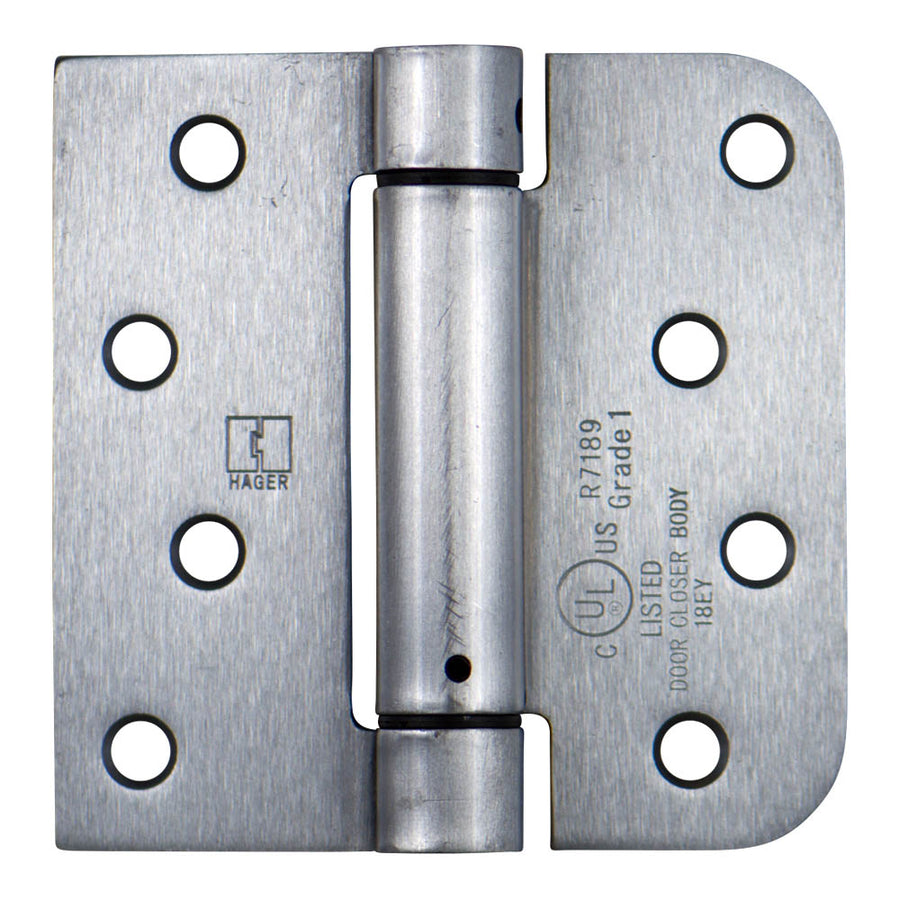Hager 5/8" Radius Combination Corner Spring Hinge | HardwareSource