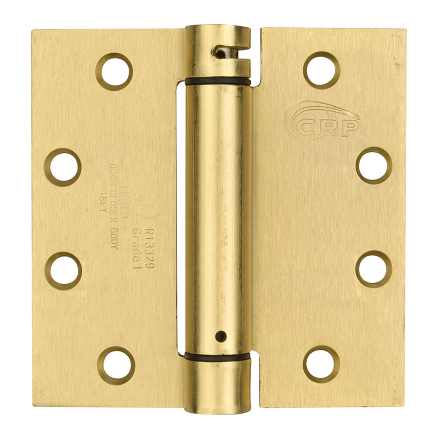 4-1/2" Heavy Duty Spring Hinge, Builders Grade | HardwareSource